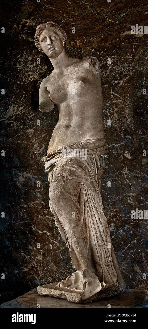 Venus milo aphrodite melos hi-res stock photography and images - Alamy