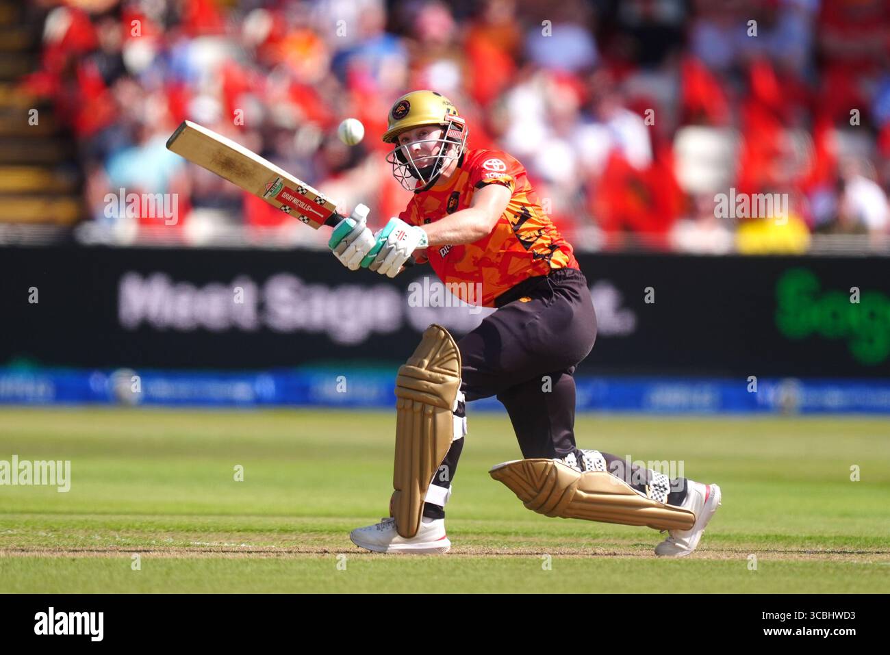 Birmingham Phoenix's Emma Lamb in action during the Hundred Women's ...