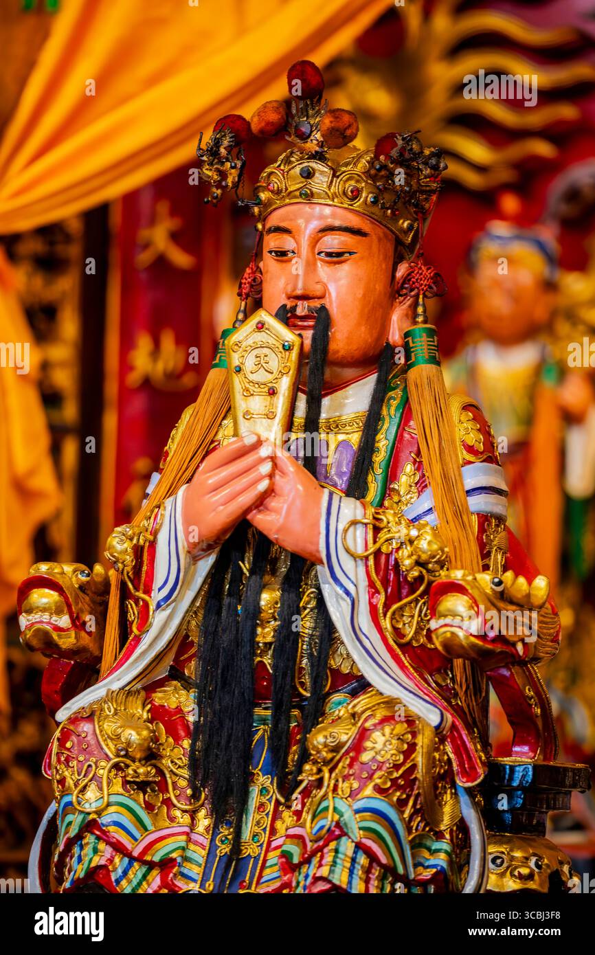 Taipei Taiwan 31st May 2025: Inside Bangka Qingshan Temple, the main ...