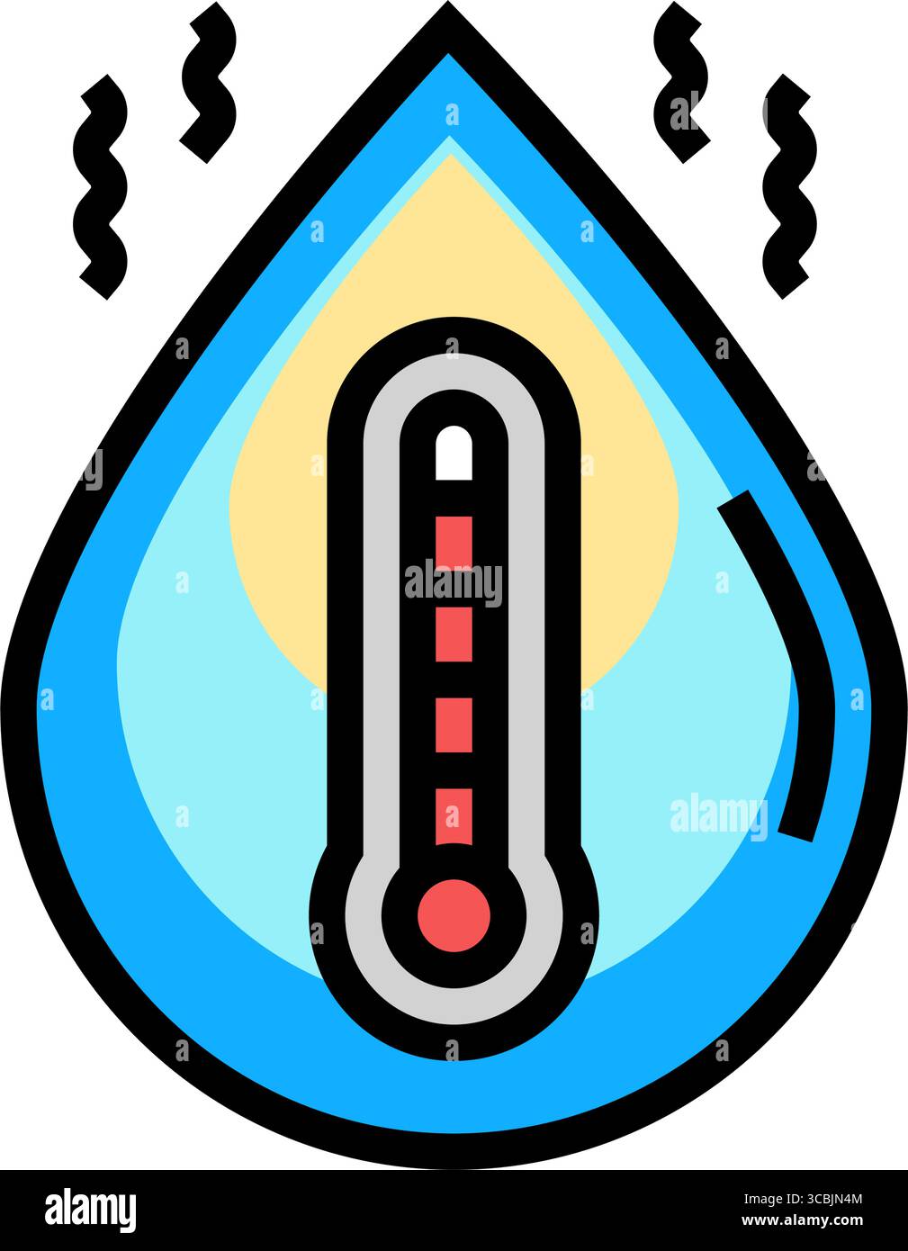 Water temperature increase color hi-res stock photography and images ...