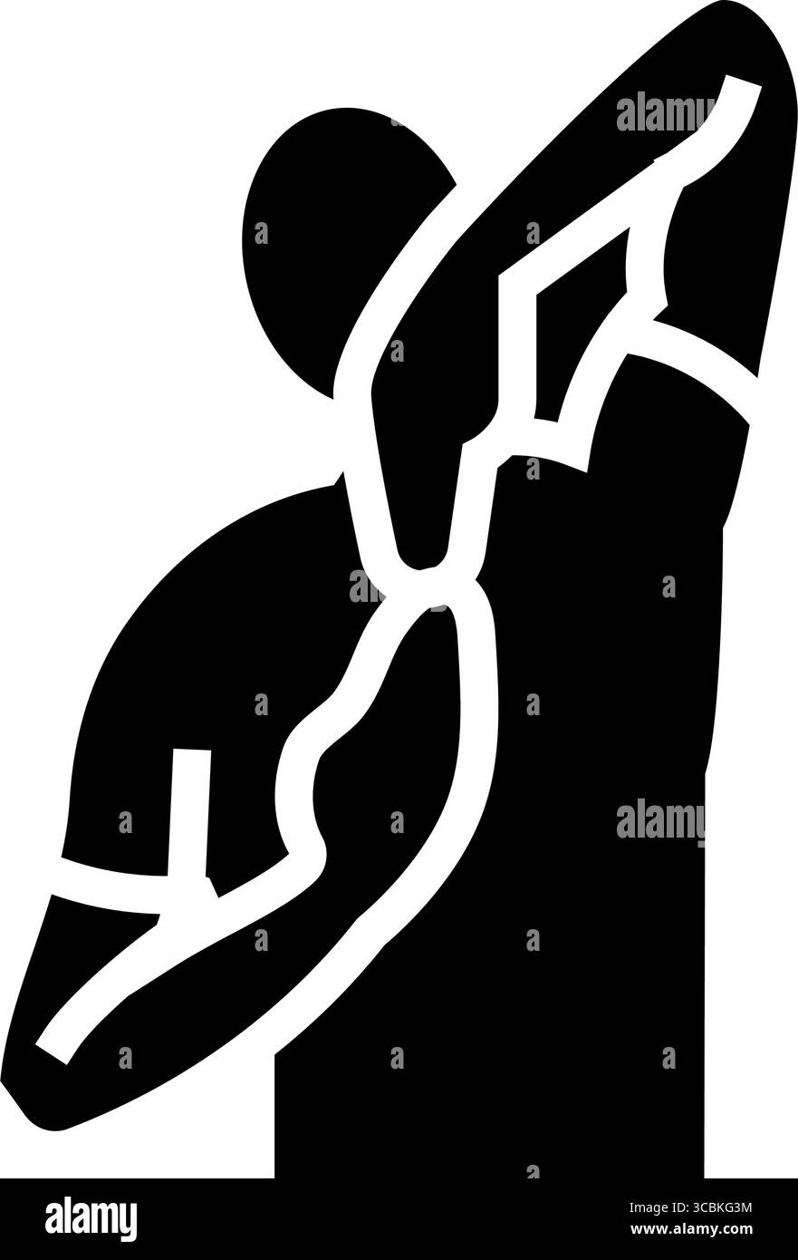 Shoulder and stretch Black and White Stock Photos & Images - Alamy