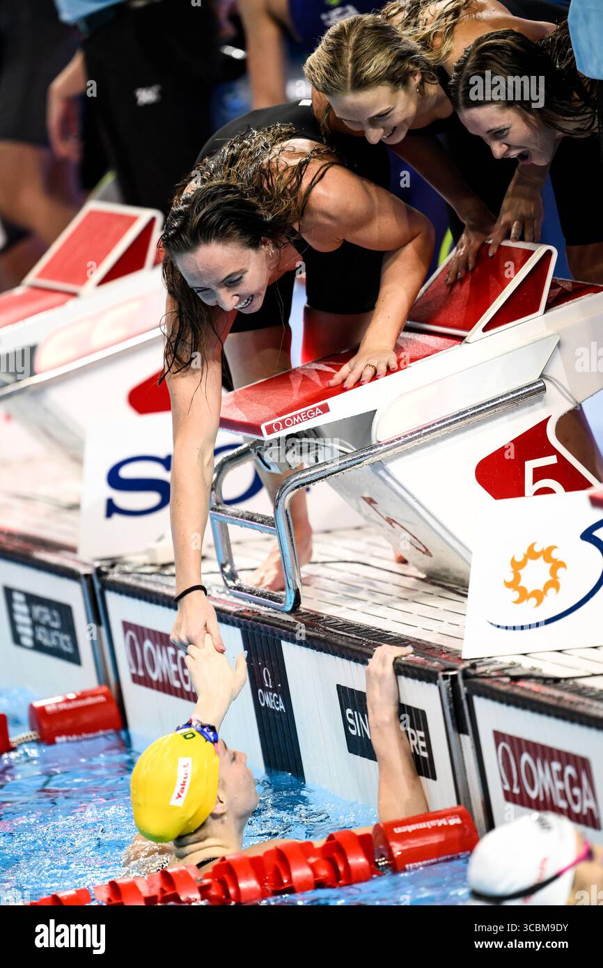 Lani Pallister, Jamie Perkins, Brittany Castelluzzo and Mollie O ...