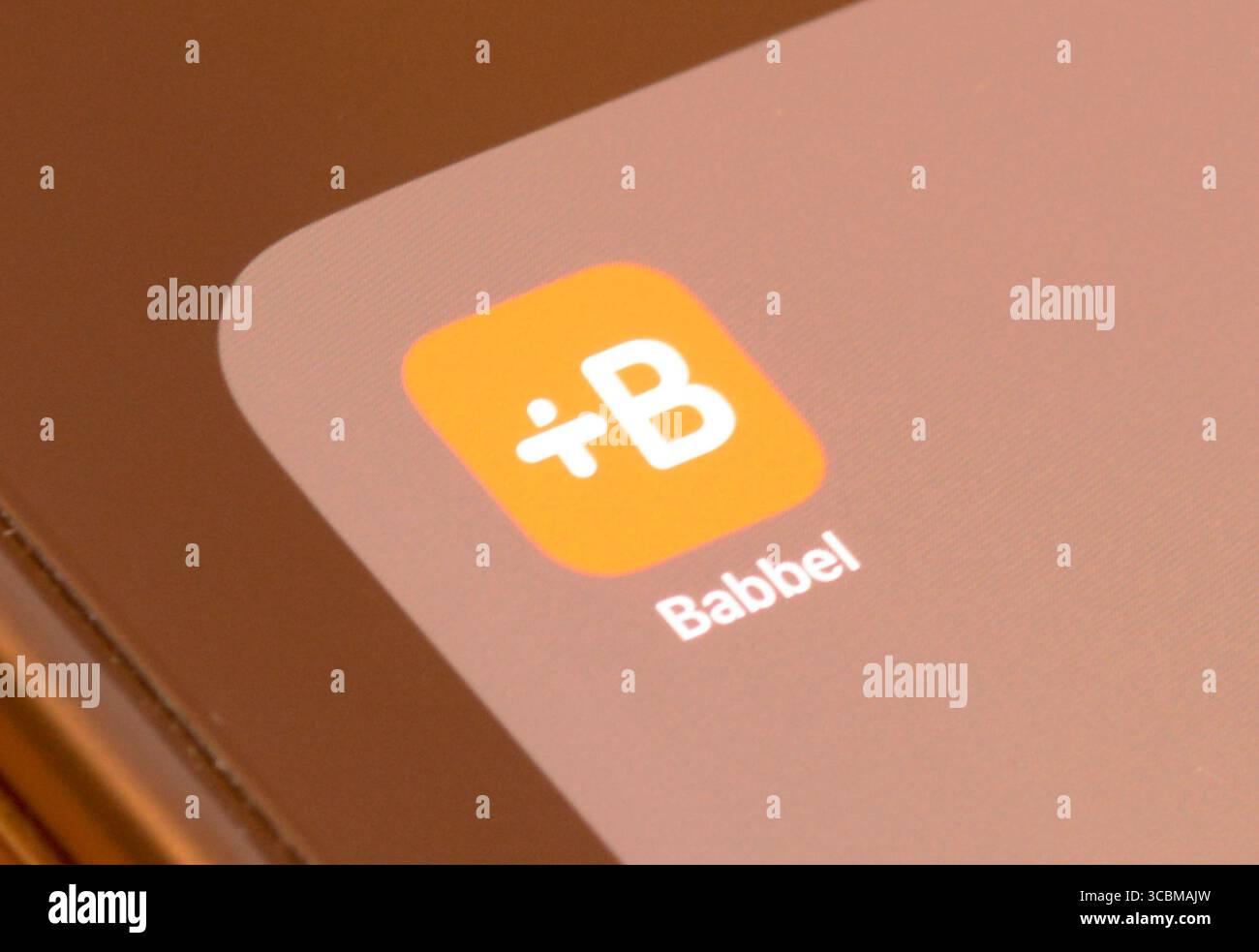 Babbel language learning app hi-res stock photography and images - Alamy