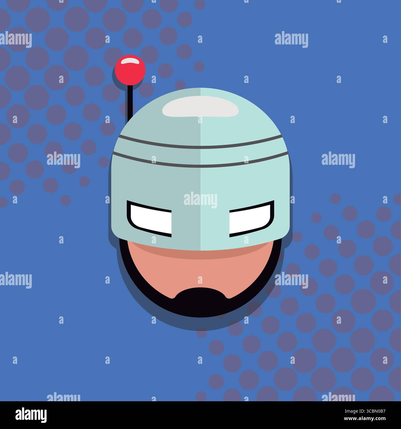 Futuristic robot cartoon. Vector Stock Vector Image & Art - Alamy
