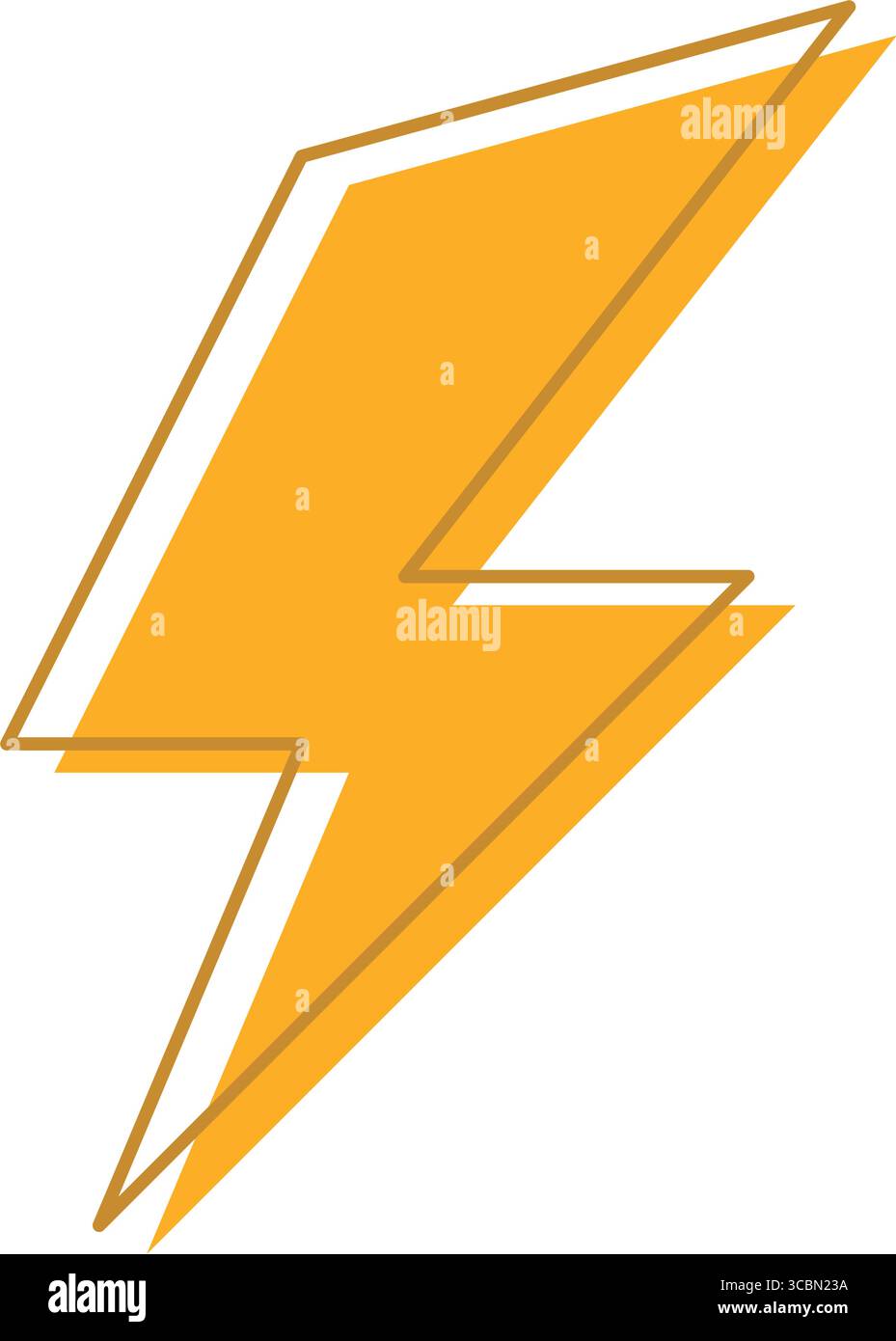 Electricity icon lightning vector hi-res stock photography and images ...
