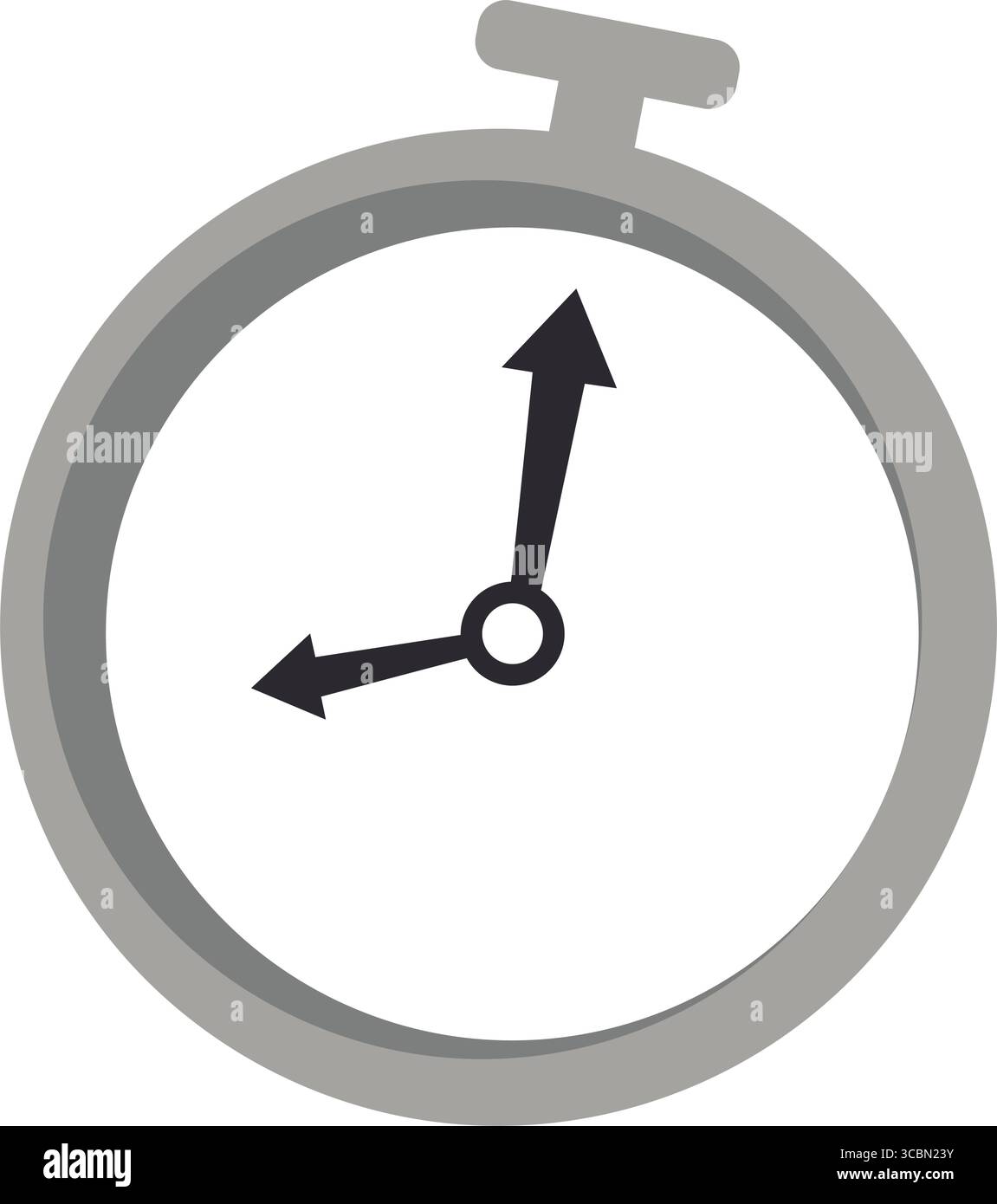 Classic stopwatch icon shape. Vector Stock Vector Image & Art - Alamy