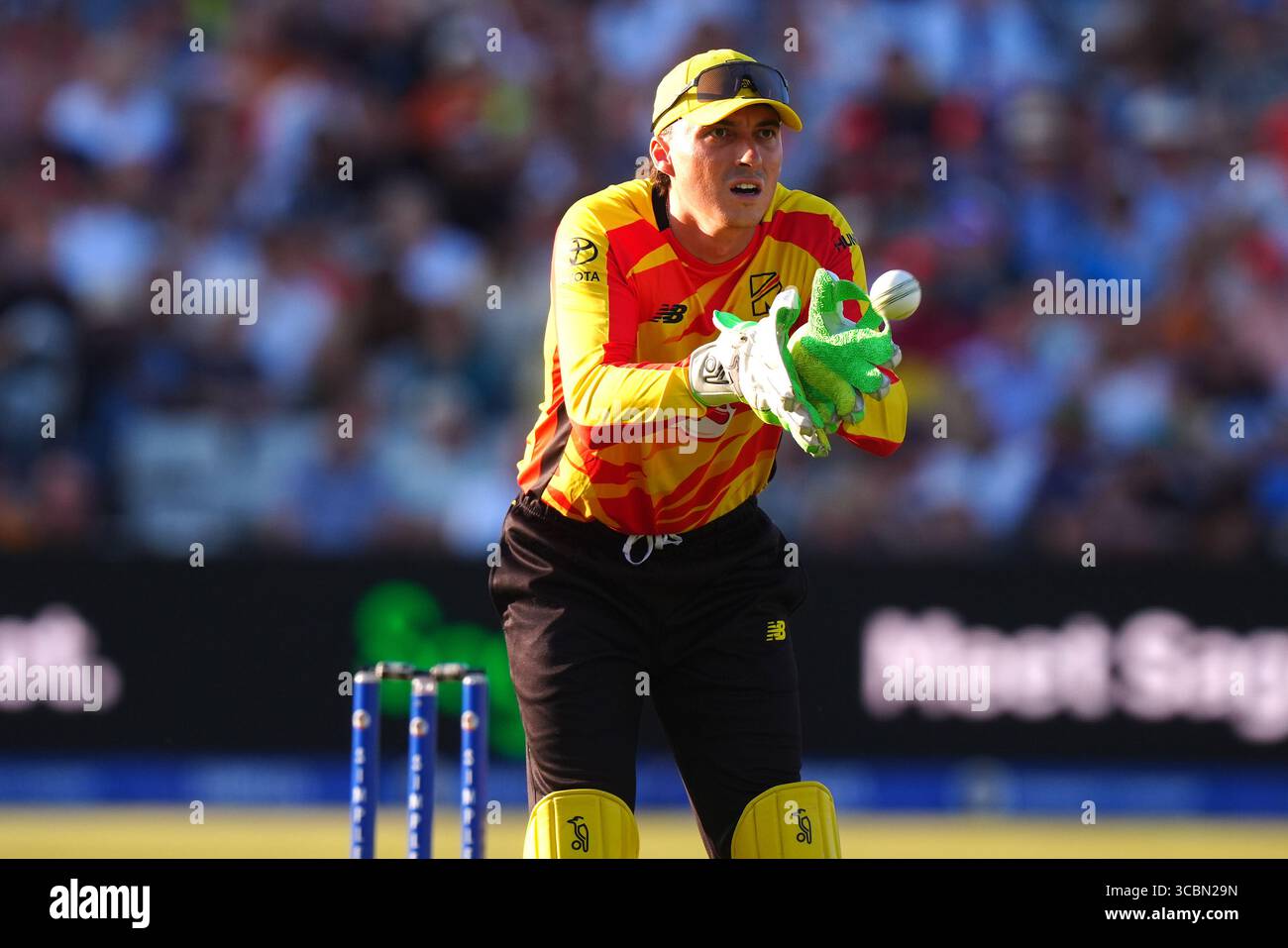 Trent Rockets' Tom Banton during the Hundred Men's match at Edgbaston ...