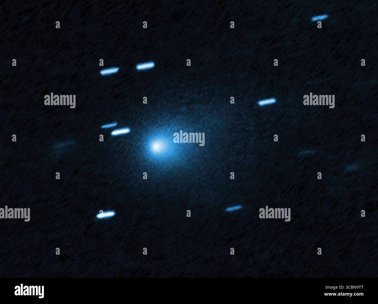August 8, 2025: Hubble captured this image of the interstellar comet 3I ...