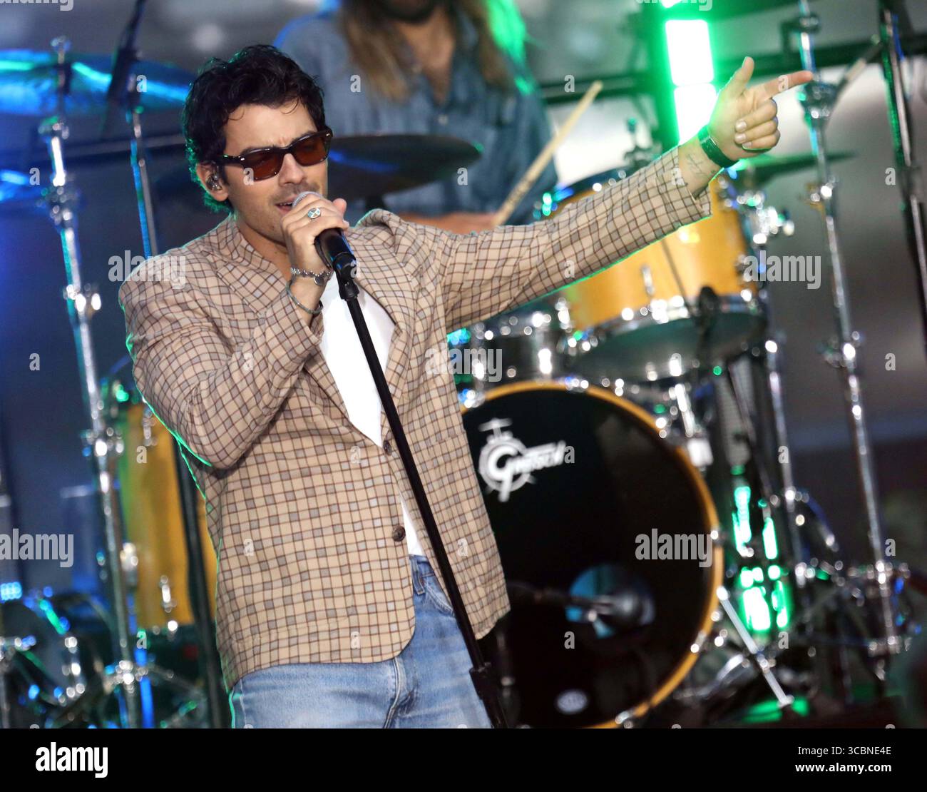 August 8, 2025, New York, New York, USA: Singer JOE JONAS from the pop ...