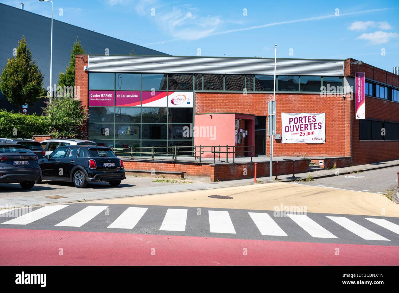 IFAPME professional education centre in La Louviere, Hainaut, Belgium ...