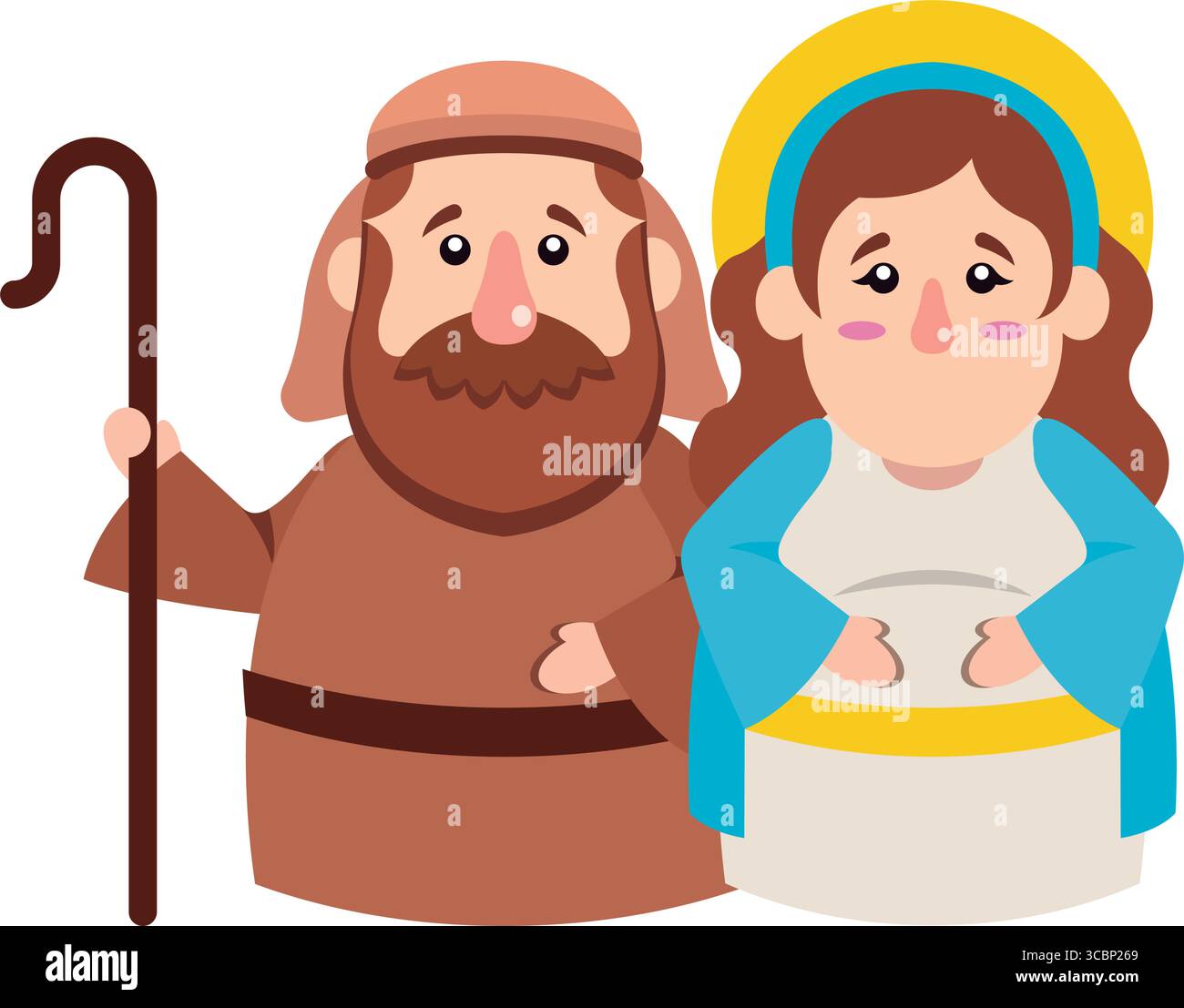Virgin mary and joseph Stock Vector Images - Alamy