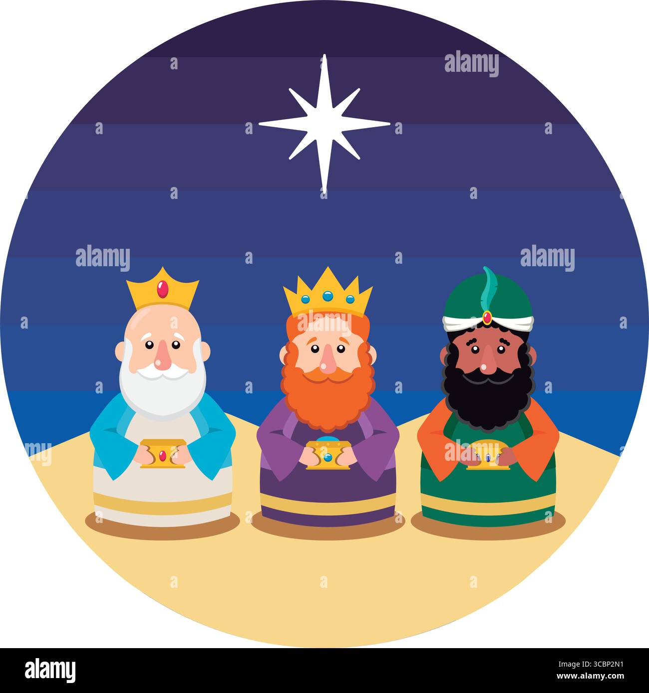 Make three kings Cut Out Stock Images & Pictures - Alamy