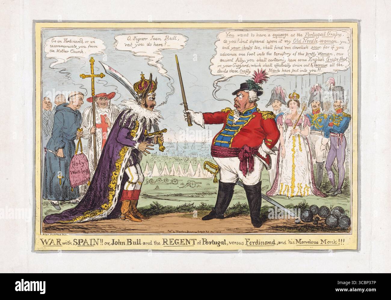 Ferdinand vii cartoon hi-res stock photography and images - Alamy