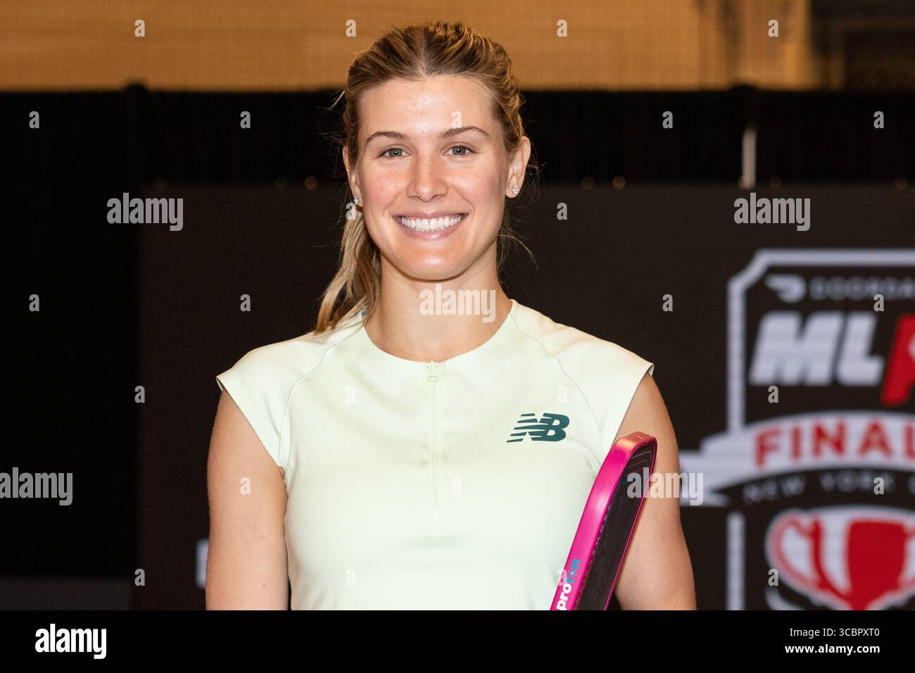 New York, NY, August 8, 2025: Genie Bouchard participates in ...