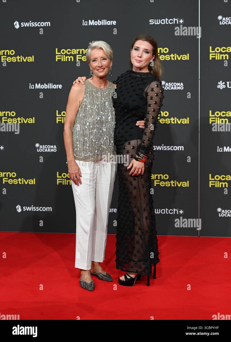 Locarno, Swiss Locarno Film Festival 2025 Emma Thompson Lifetime ...