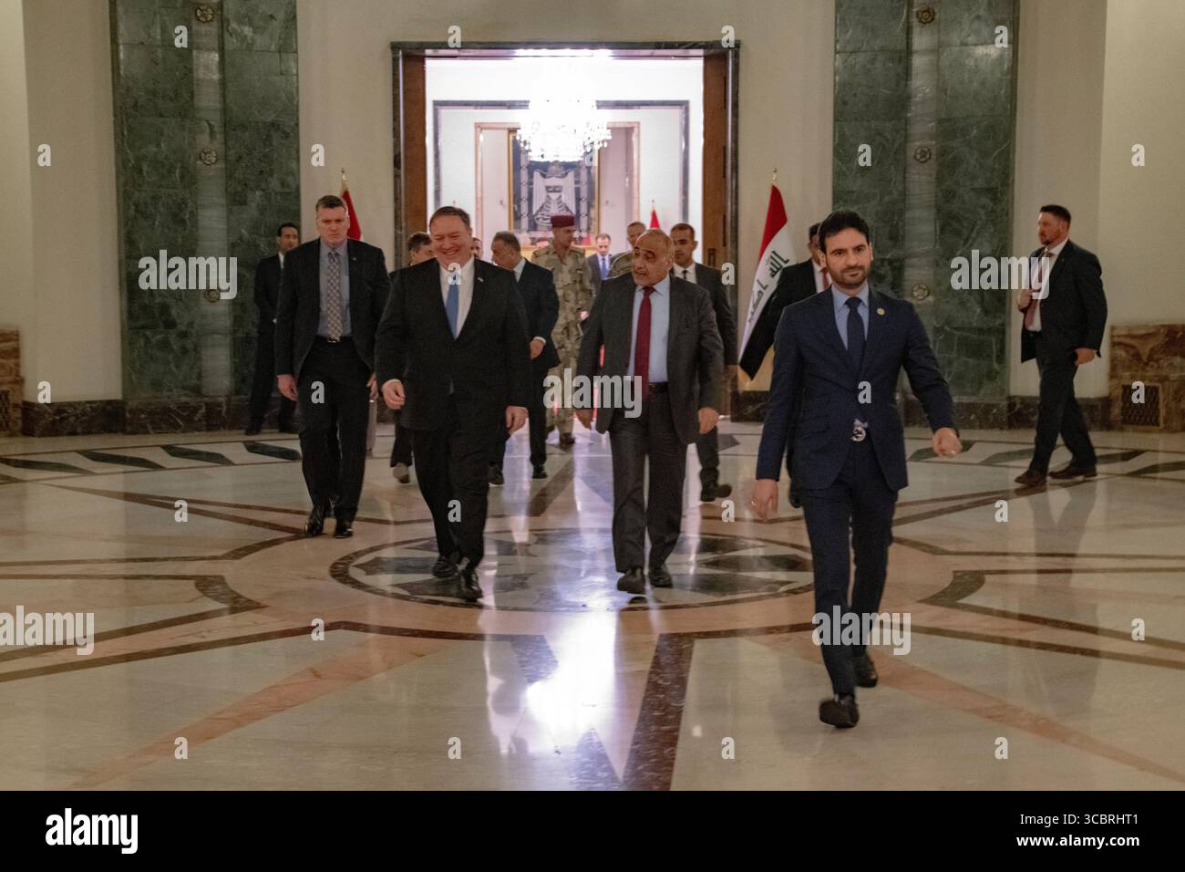 Baghdad diplomatic security hi-res stock photography and images - Alamy