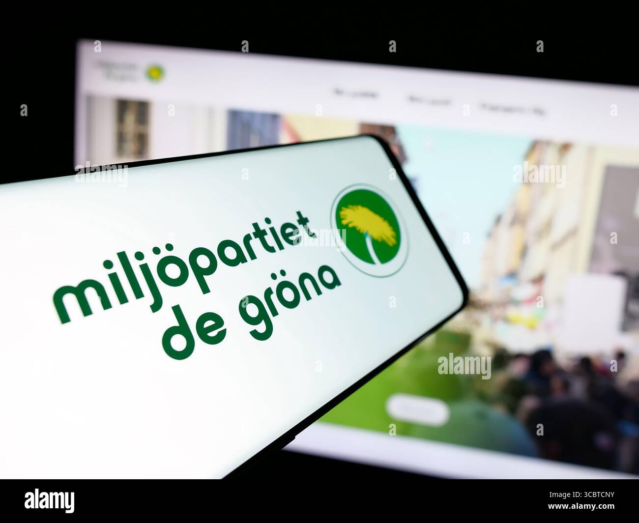 Miljopartiet de grona logo hi-res stock photography and images - Alamy
