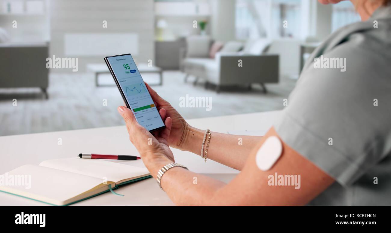 Continuous Glucose Monitoring On Smartphone App For Elderly Diabetic ...