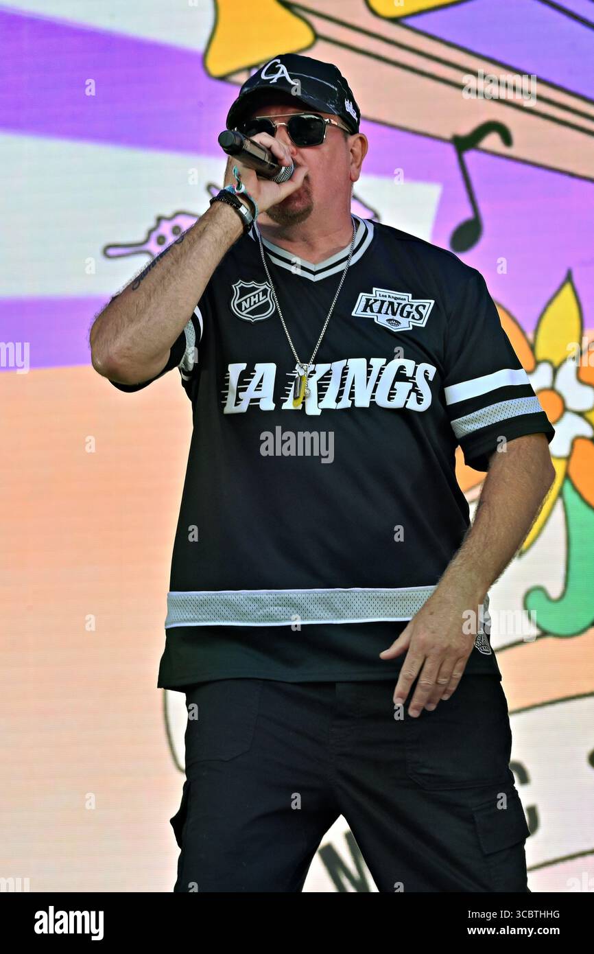 London, UK. 8th Aug, 2025. East 17 performed at the Flackstock - South ...