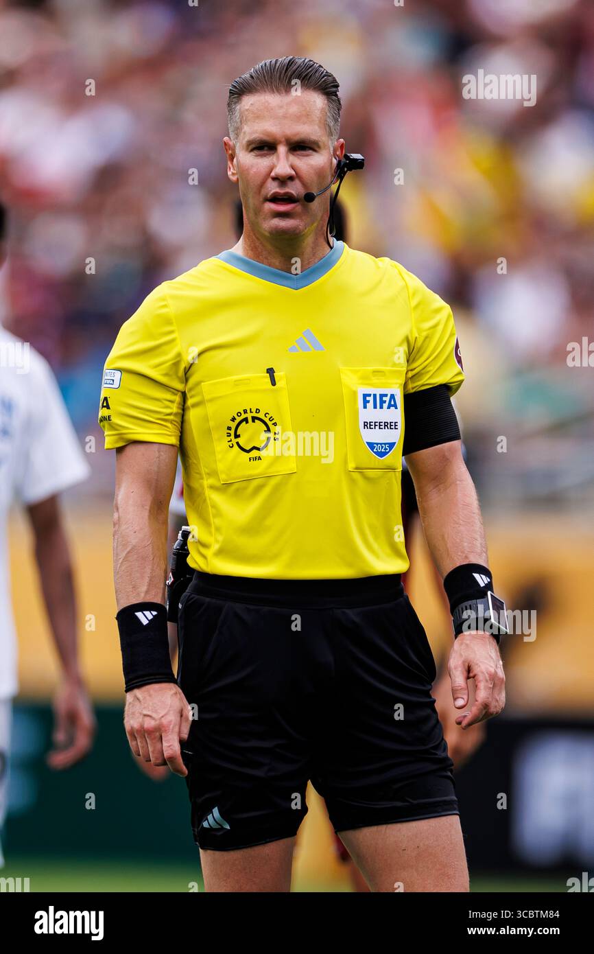 Orlando, Florida - July 4: Referee Danny Makkelie during the FIFA Club ...