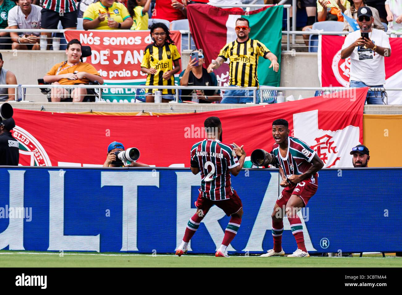 Orlando, Florida - July 4: Hercules Pereira of Fluminense celebrates ...