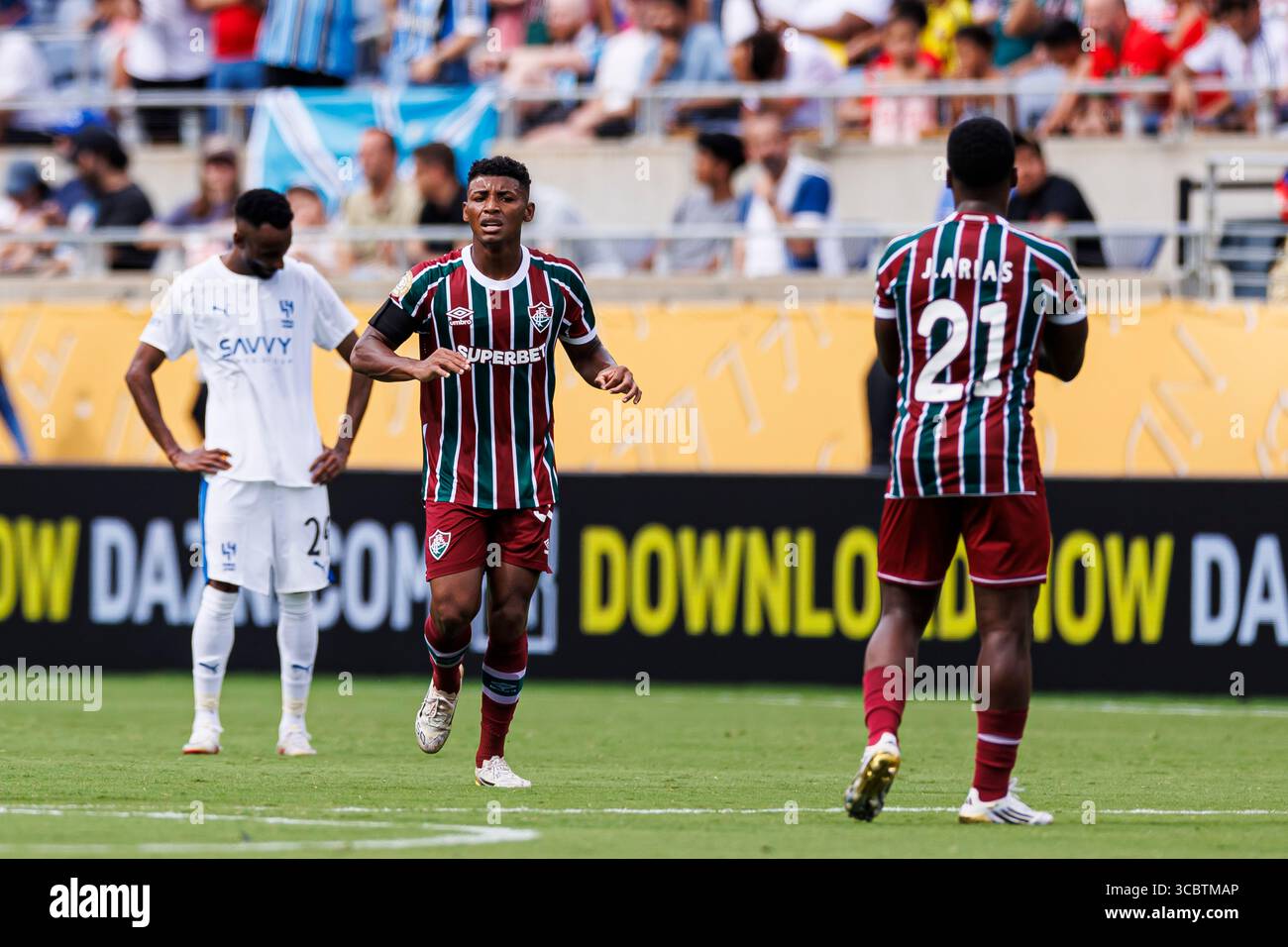 Orlando, Florida - July 4: Hercules Pereira of Fluminense celebrates ...