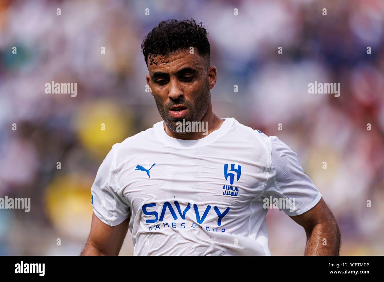 Orlando, Florida - July 4: Abderrazak Hamdallah of Al Hilal during the ...
