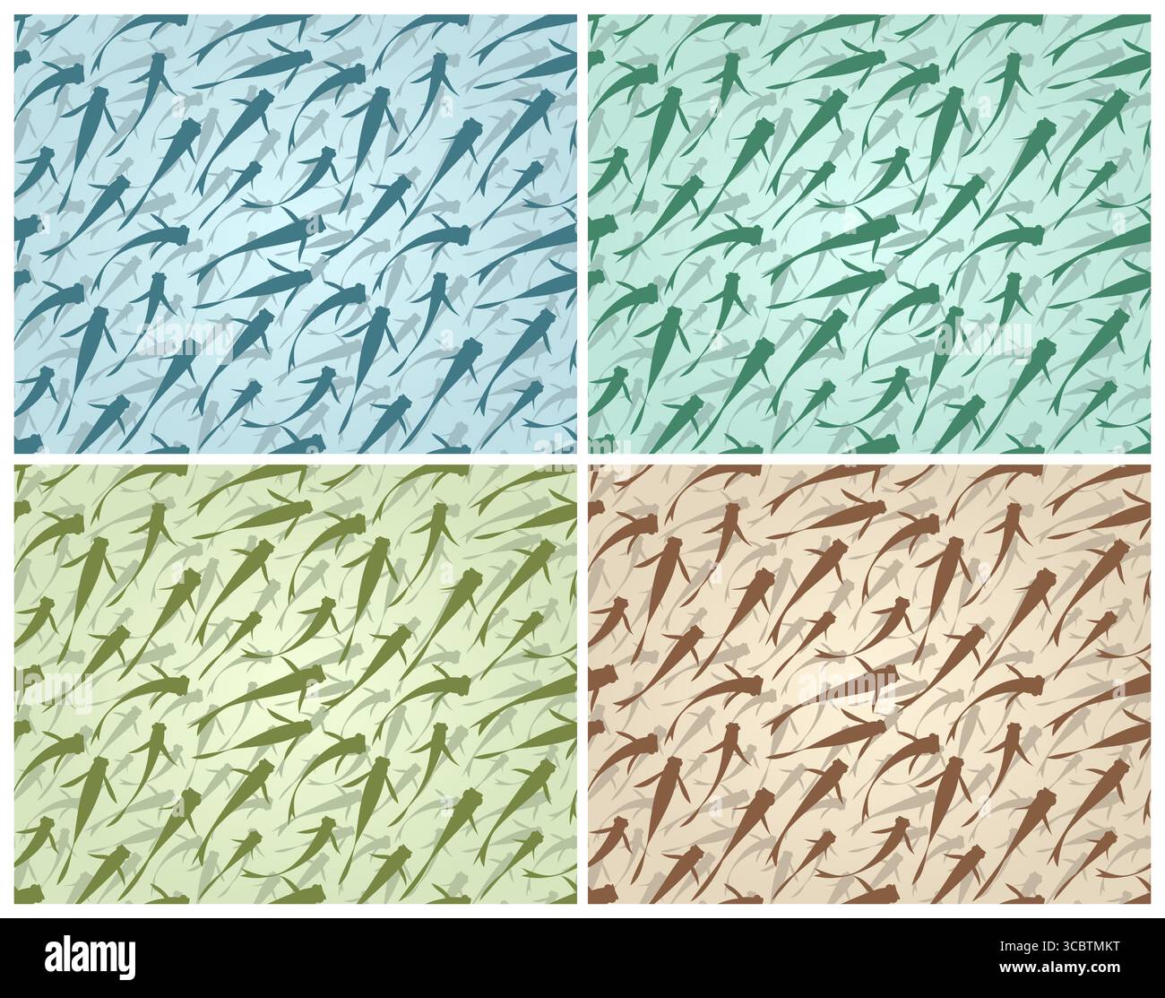 Underwater flock fish Cut Out Stock Images & Pictures - Alamy