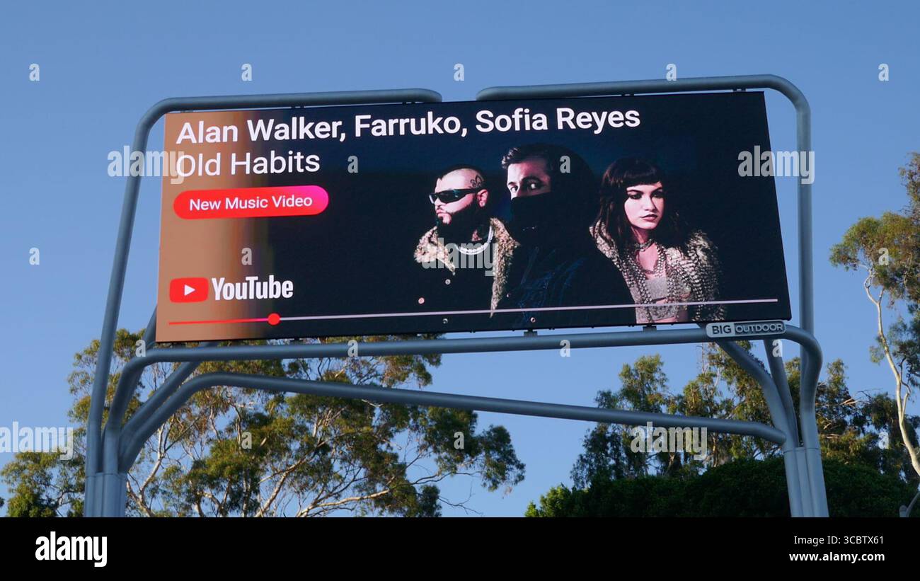 Los Angeles, California, USA 8th August 2025 Alan Walker, Farruko ...