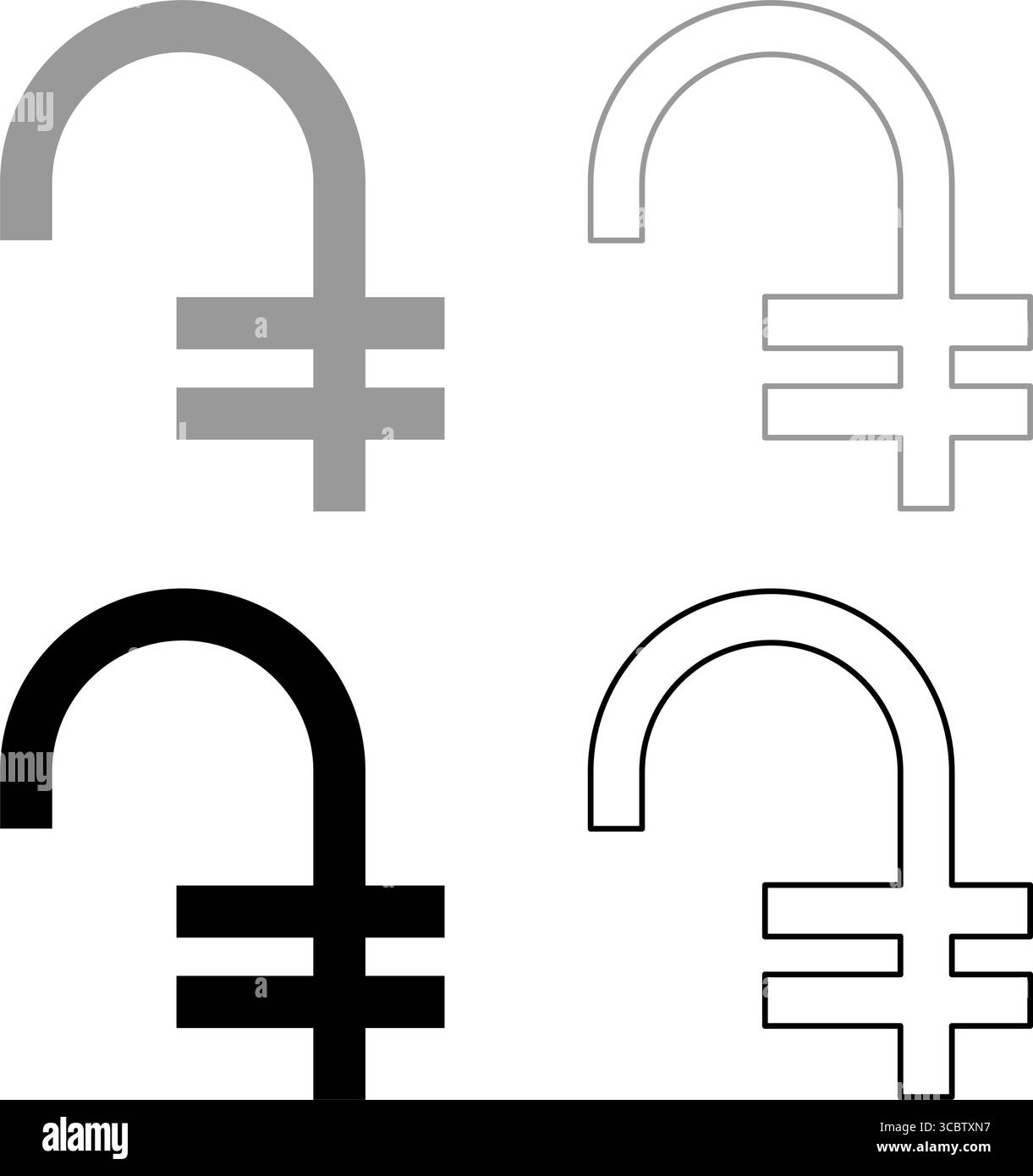 Dram Armenian sign symbol money set icon grey black color vector ...