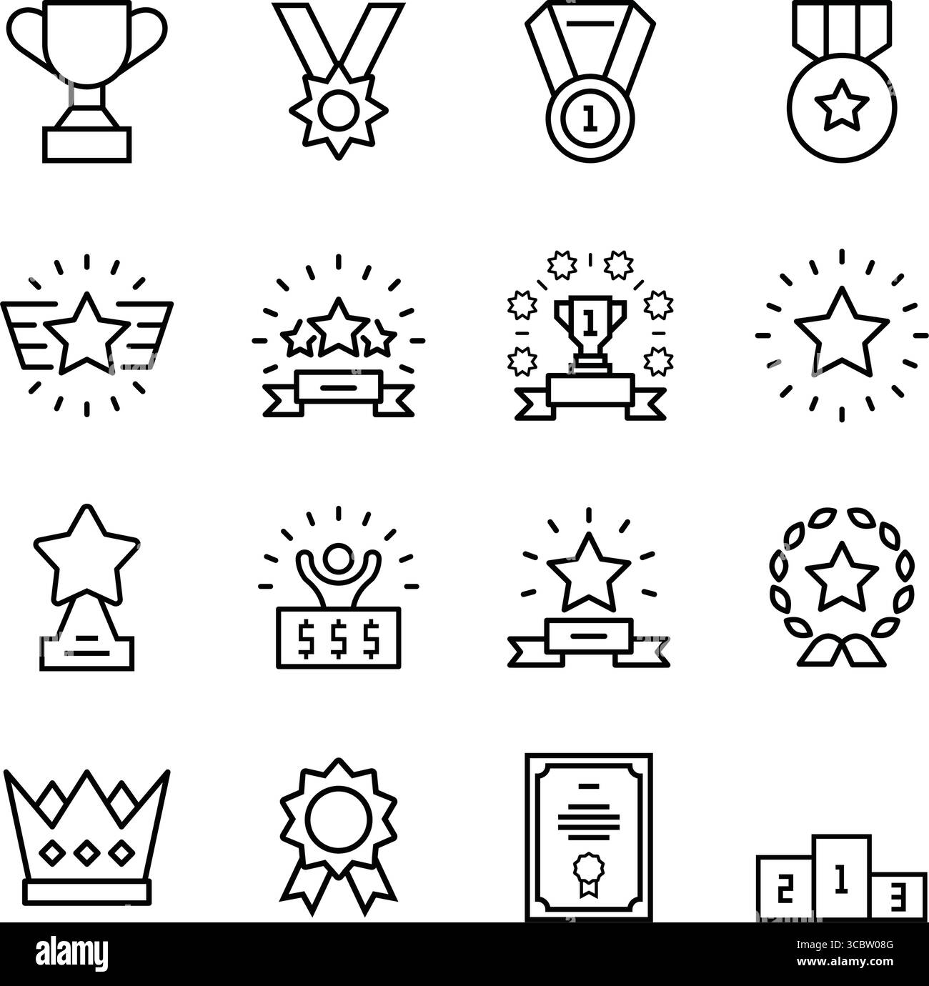 Goal reward Stock Vector Images - Alamy