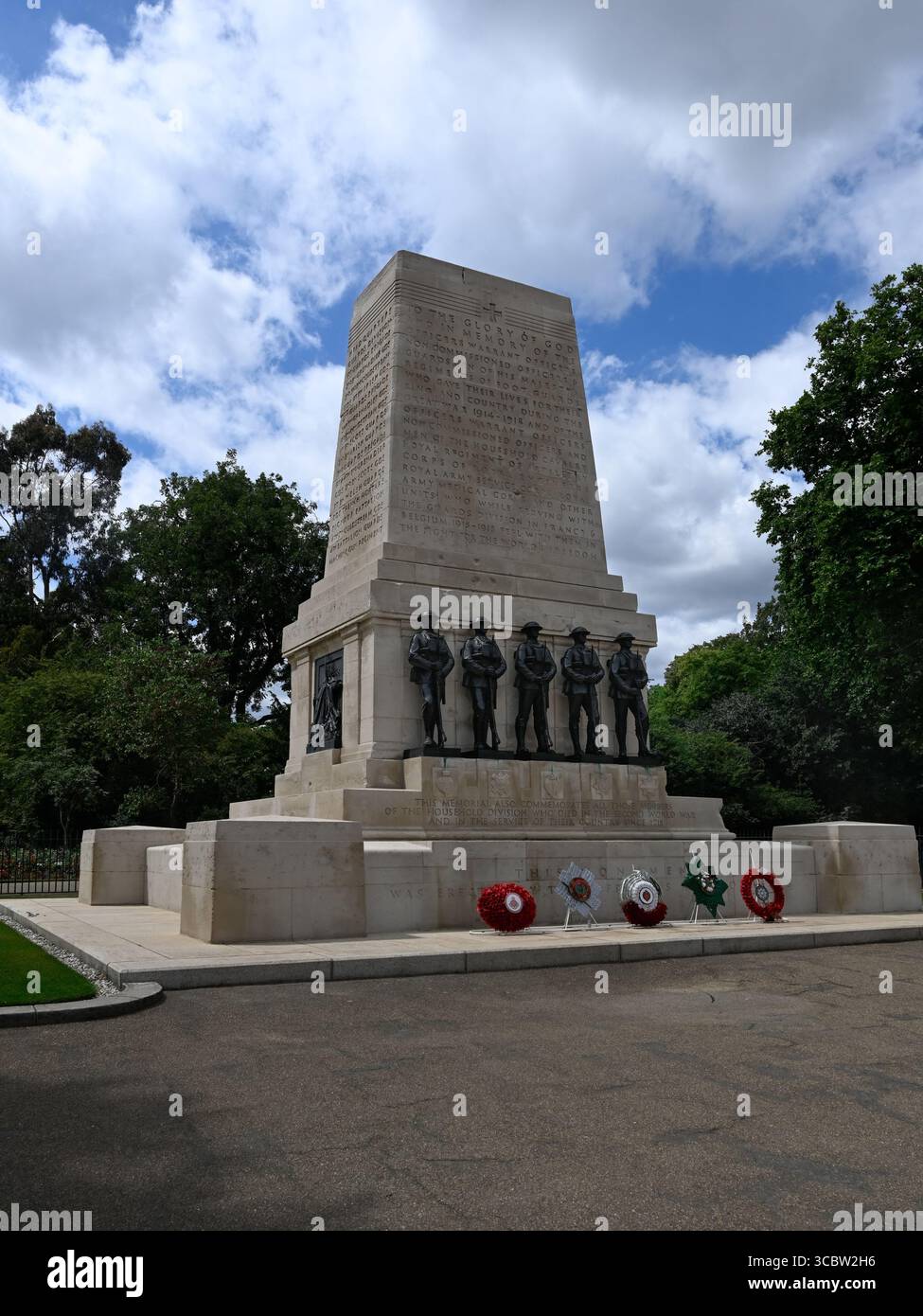 LONDON, UK - JUNE 28, 2025: The Guards Memorial on Horse Guards Road ...