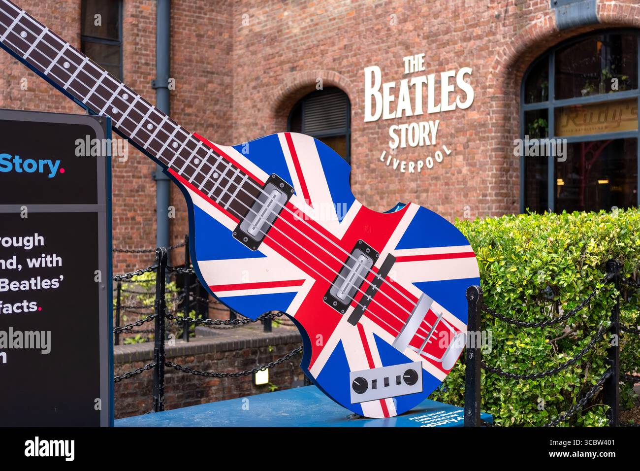 The Beatles Story museum at the Albert Dock in Liverpool,England,UK ...
