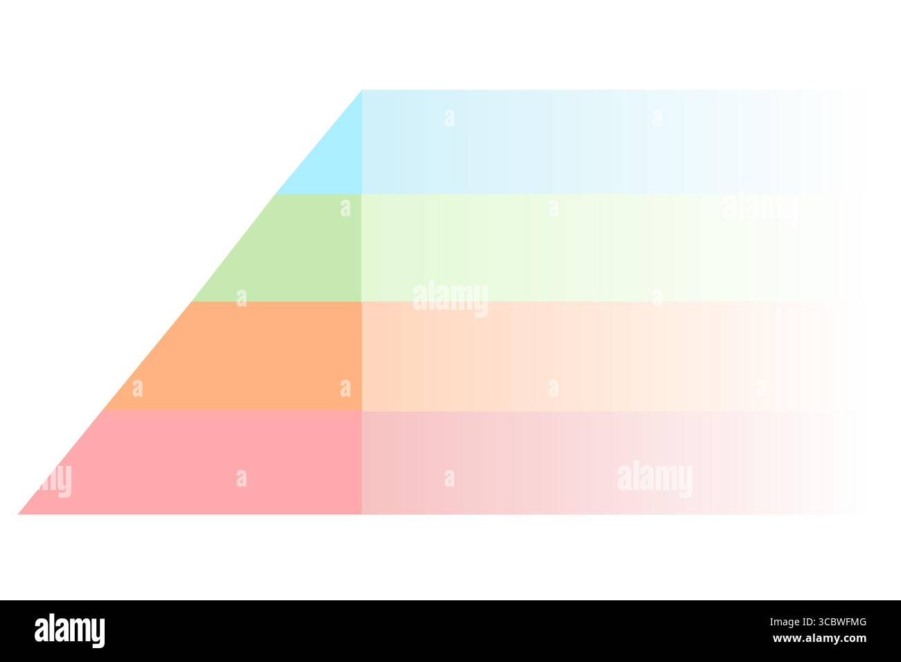 Infographic statistical hierarchical illustration of red with orange ...