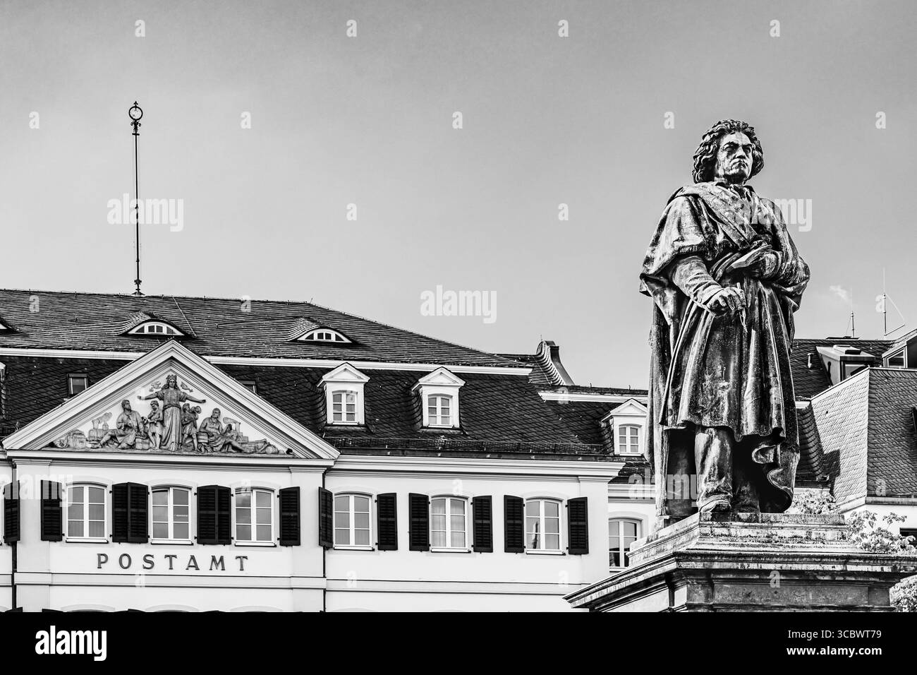 Beethoven Monument,outdoor bronze statue of Ludwig van Beethoven ...