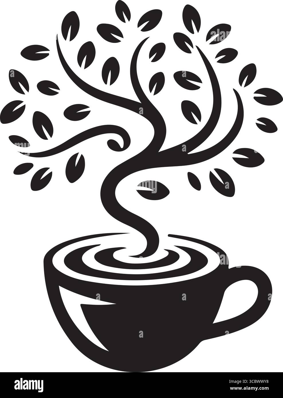 Minimalist design featuring stylized Stock Vector Images - Alamy