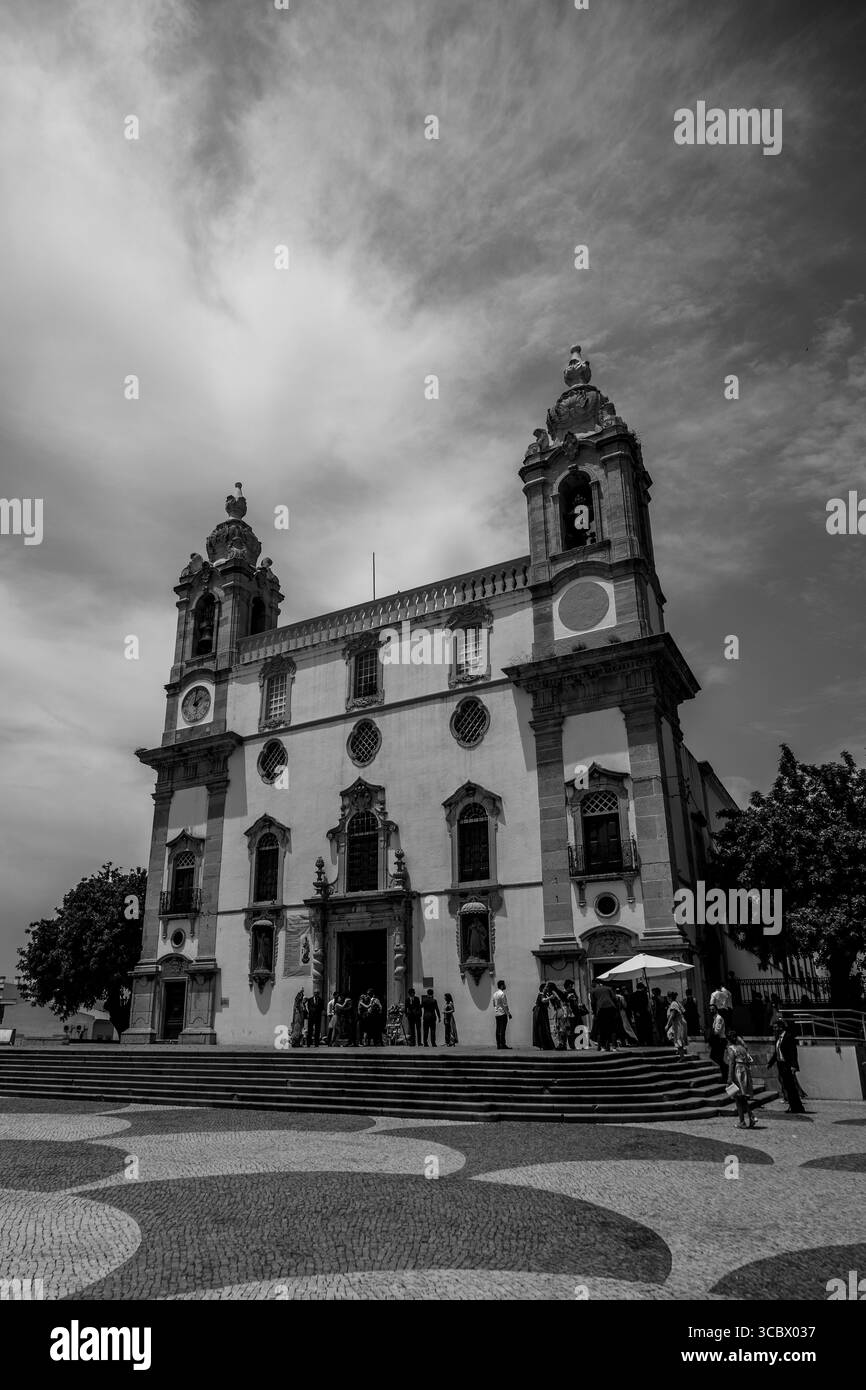 Sunny weather at faro Black and White Stock Photos & Images - Alamy