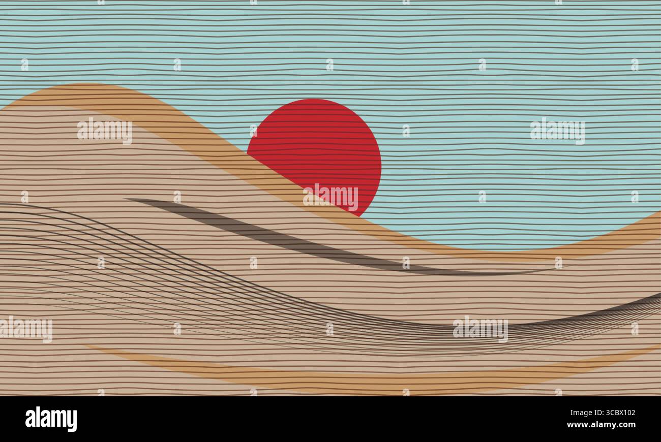 Hill texture Stock Vector Images - Alamy