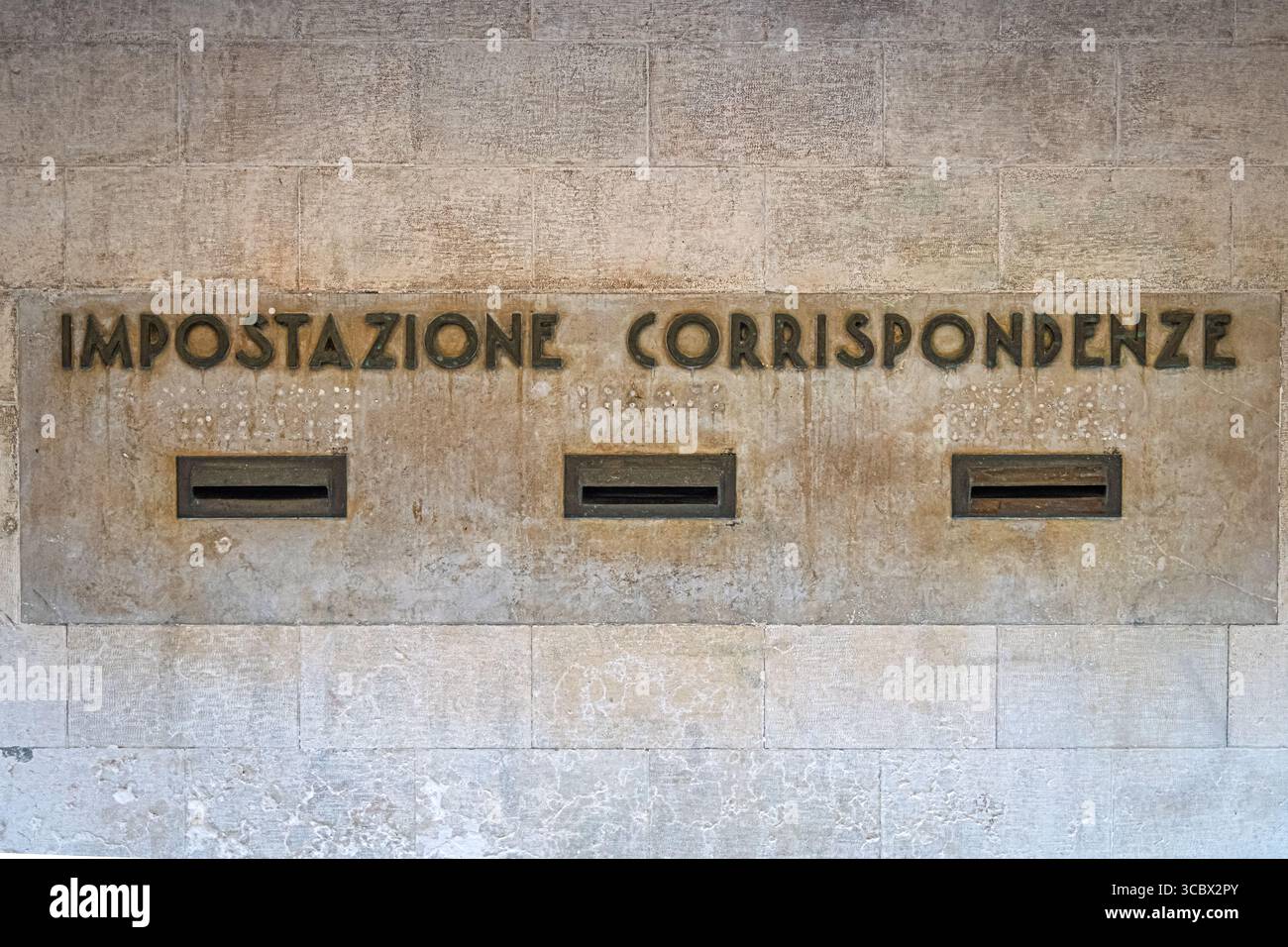 Classic italian mail hi-res stock photography and images - Alamy