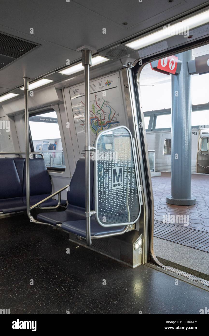 Washington dc metro map hi-res stock photography and images - Alamy