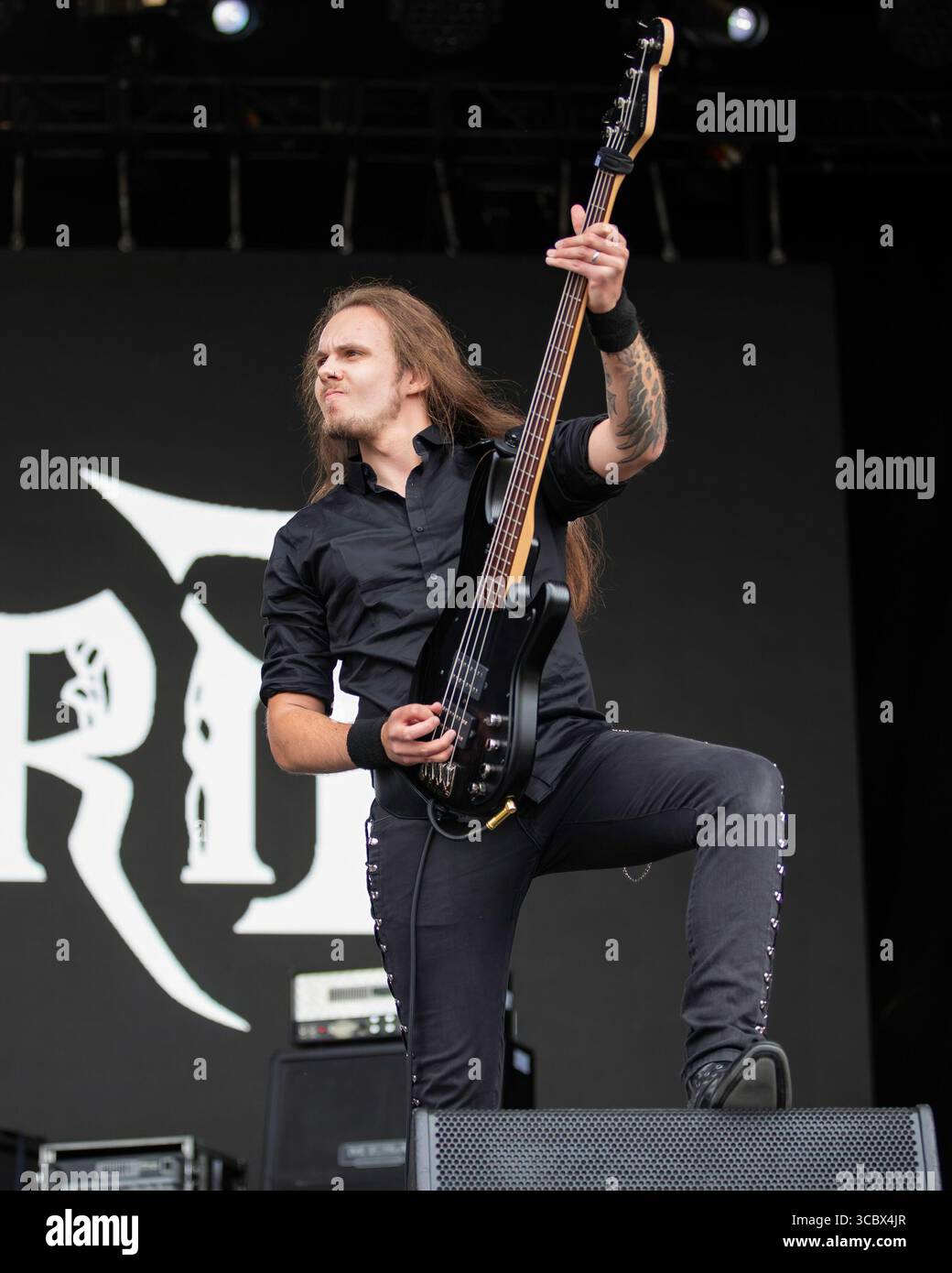 Derbyshire, England, 9th August, 2025. The Spirit playing the Ronnie ...
