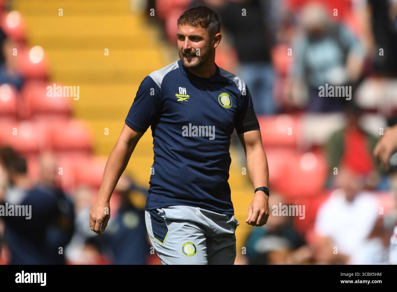 London, England. 9th Aug 2025. First Team Coach Danny Hylton before the ...