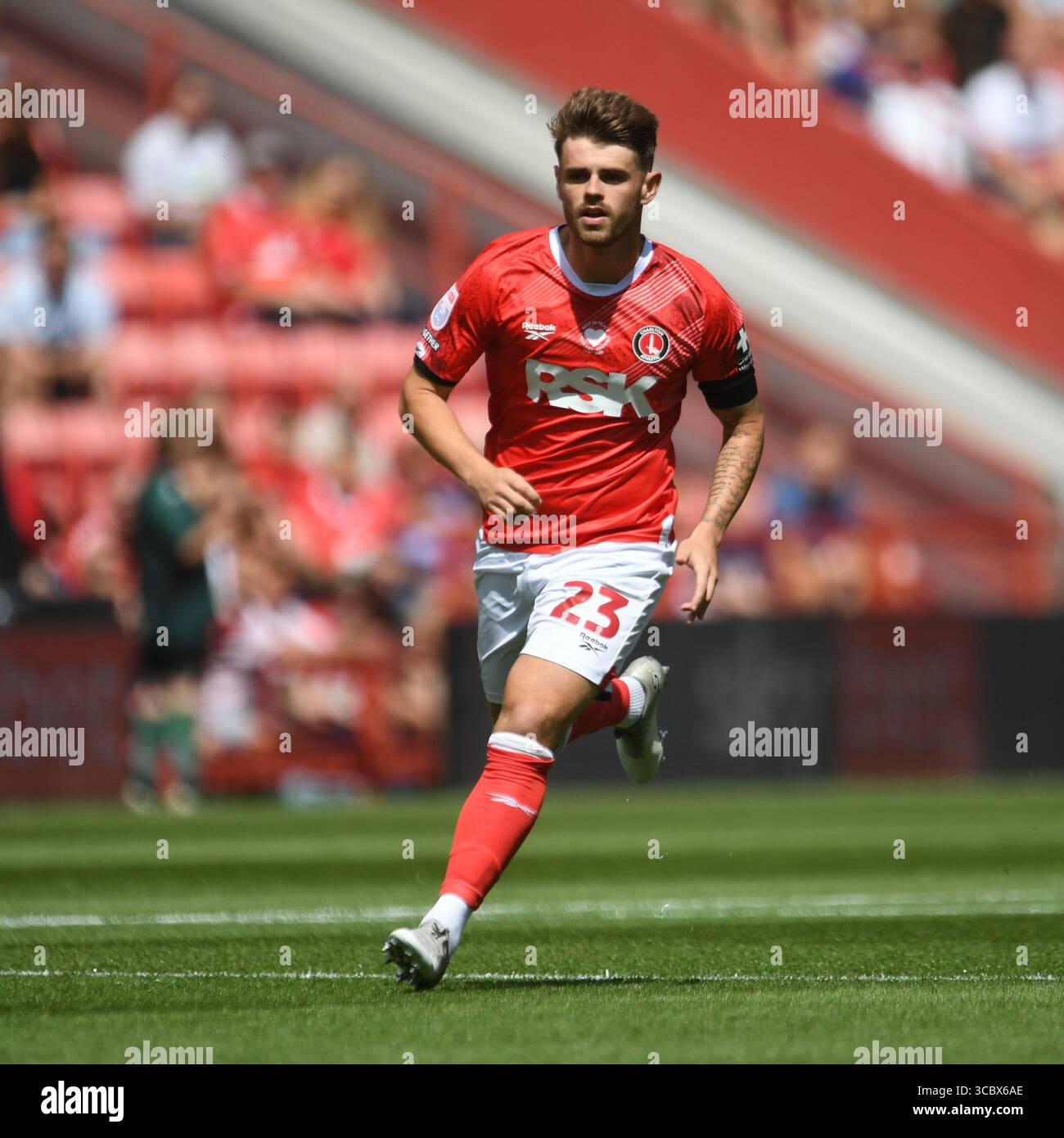 London, England. 9th Aug 2025. Charlie Kelman during the Sky Bet EFL ...
