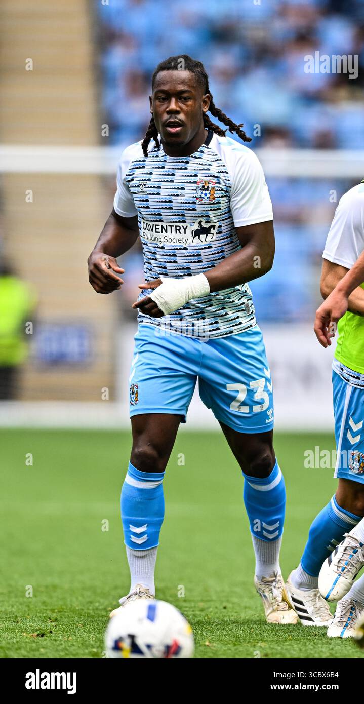 9th August 2025; Coventry Building Society Arena, Coventry, England ...