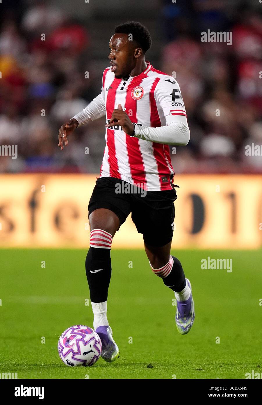 Brentford's Antoni Milambo during the pre-season friendly match at the ...