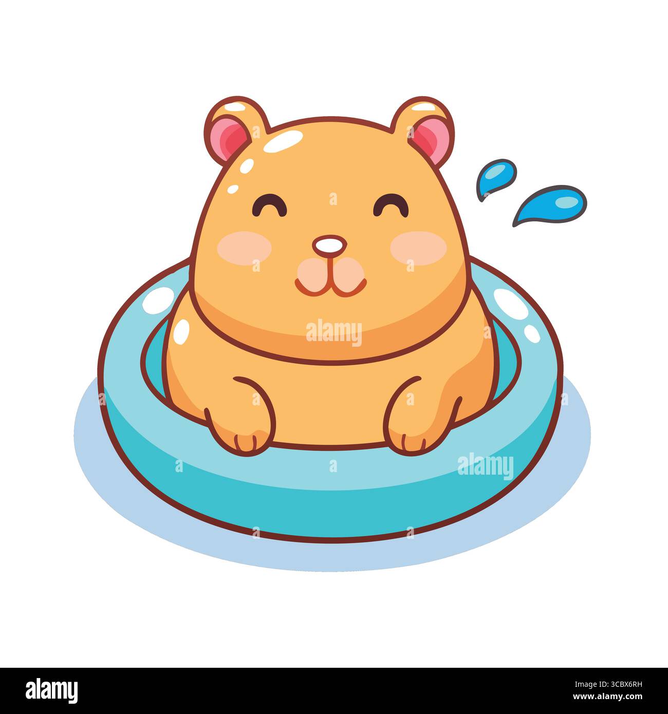 Cartoon capybara hi-res stock photography and images - Alamy