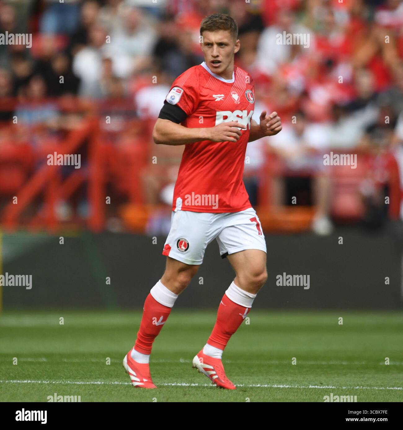 London, England. 9th Aug 2025. Greg Docherty during the Sky Bet EFL ...