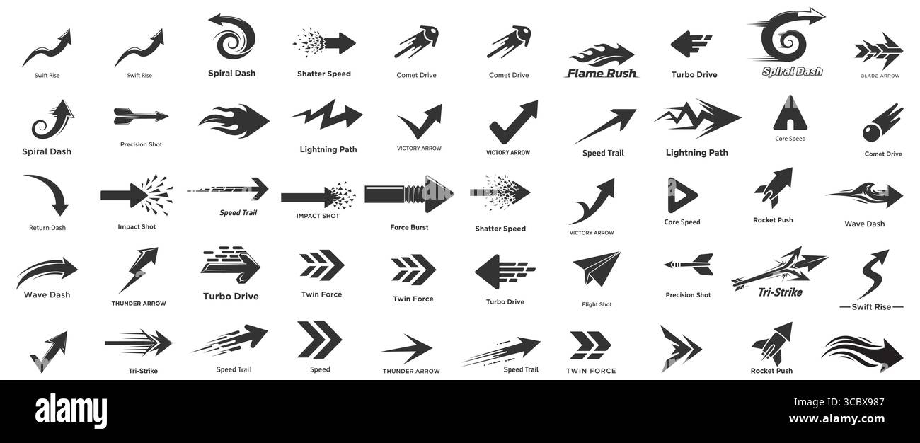 Agility motion Stock Vector Images - Alamy