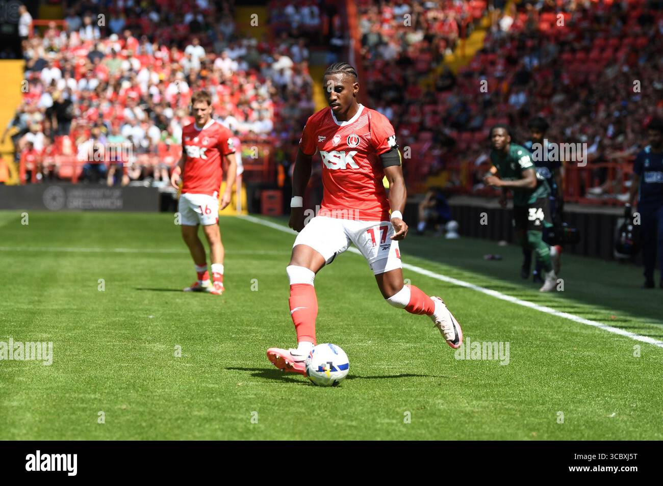 London, England. 9th Aug 2025. Amari'i Bell during the Sky Bet EFL ...