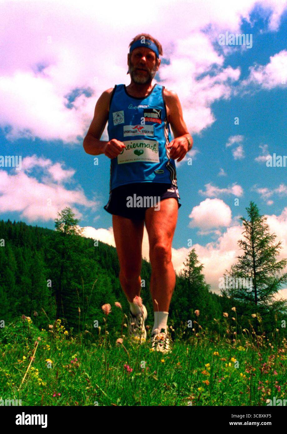 running or jogging in nature to stay fit and healthy running or jogging ...